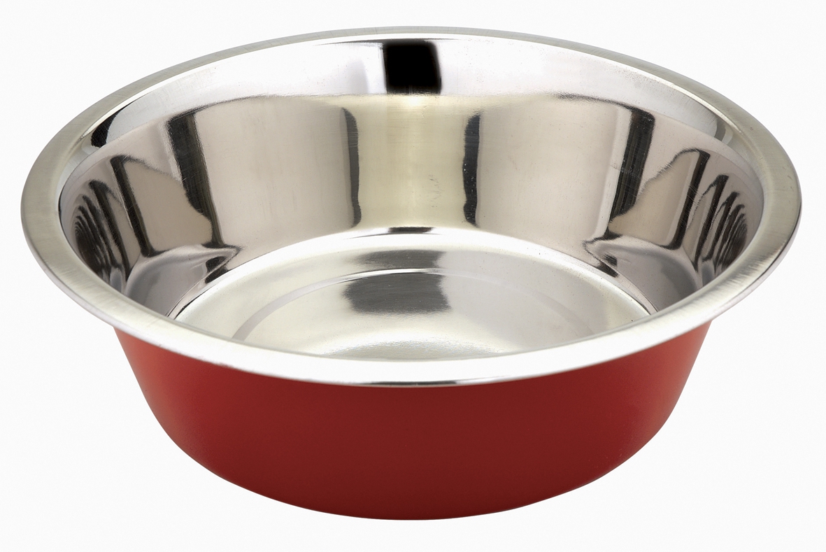 Gamelle Rouge en Inox