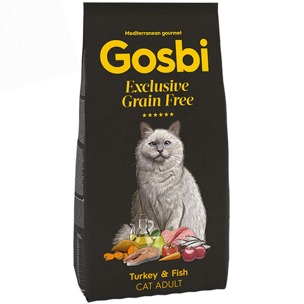 Gosbi Exclusive Grain Free Turkey & Fish Cat Adult
