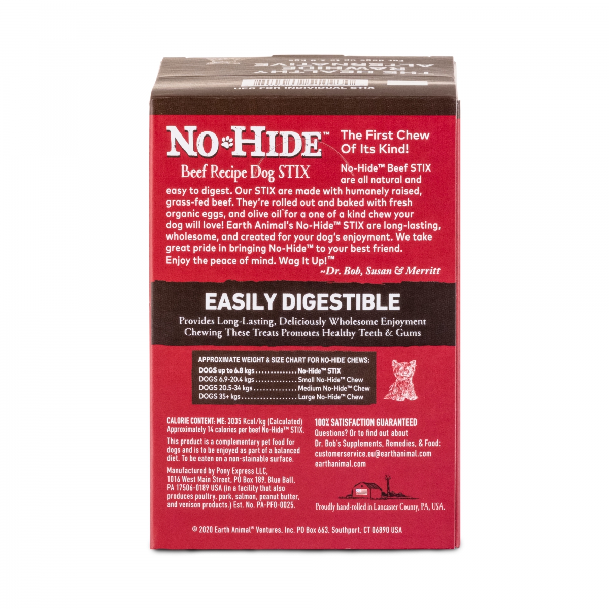 No Hide - Boeuf - Display Box - x 90 sticks