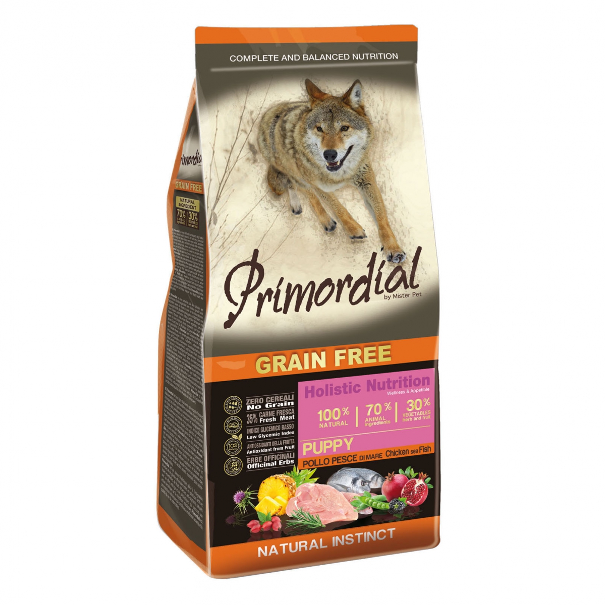 Primordial puppy food Chicken & Fish