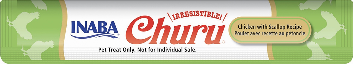 Purée CHURU au Poulet pour Chat - Saveur Poulet et Pétoncle