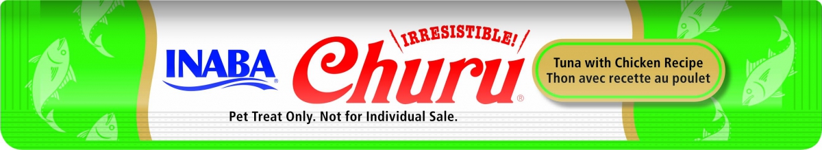 Purée Churu au thon pour Chat - Saveur thon et poulet x6