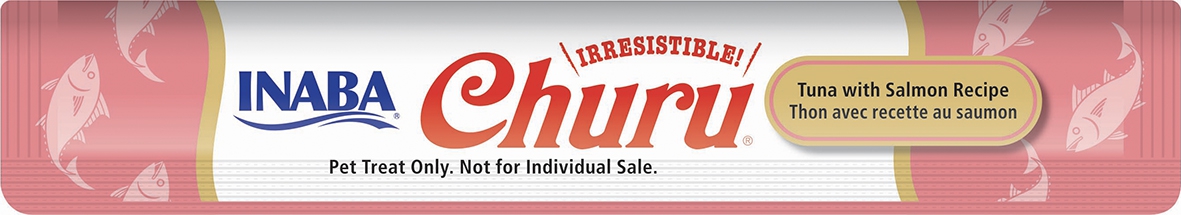 Purée Churu au thon pour Chat - Saveur thon et saumon x6