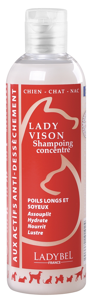 Shampooing pour chien et chat - Lady Vison - Ladybel