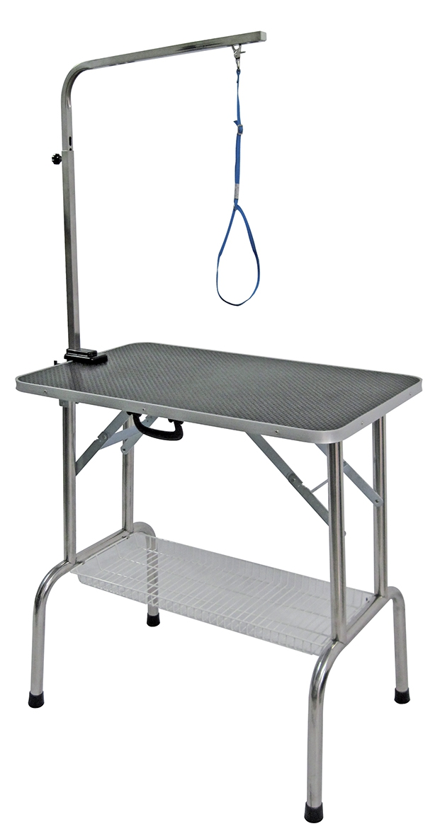 Table de toilettage pliante petits chiens & chats - TP810