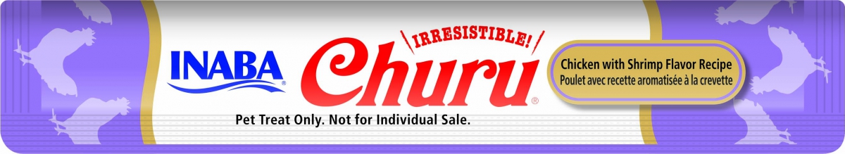 Chicken Churu Purée for Cat - Chicken and Shrimp flavor