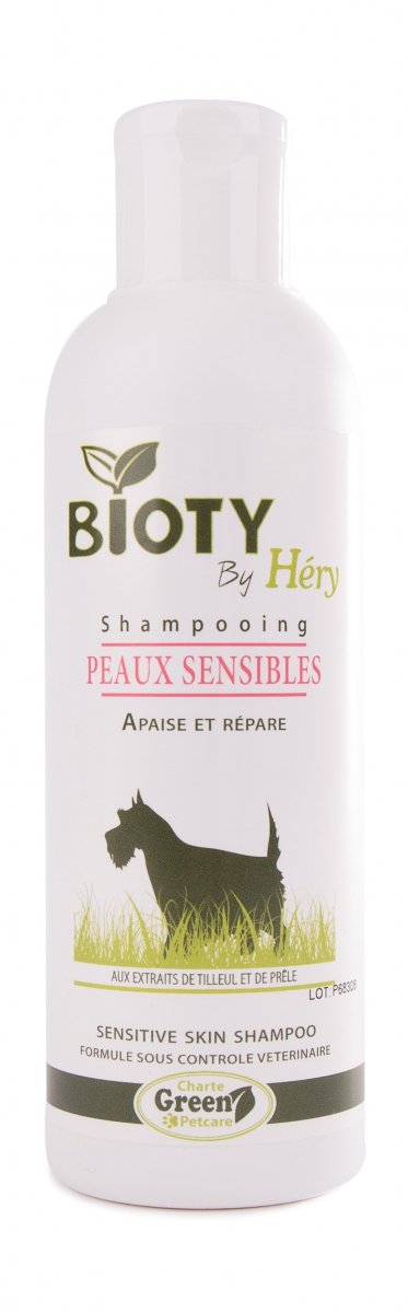 Dog shampoo - sensitive skin - Bioty By Hery